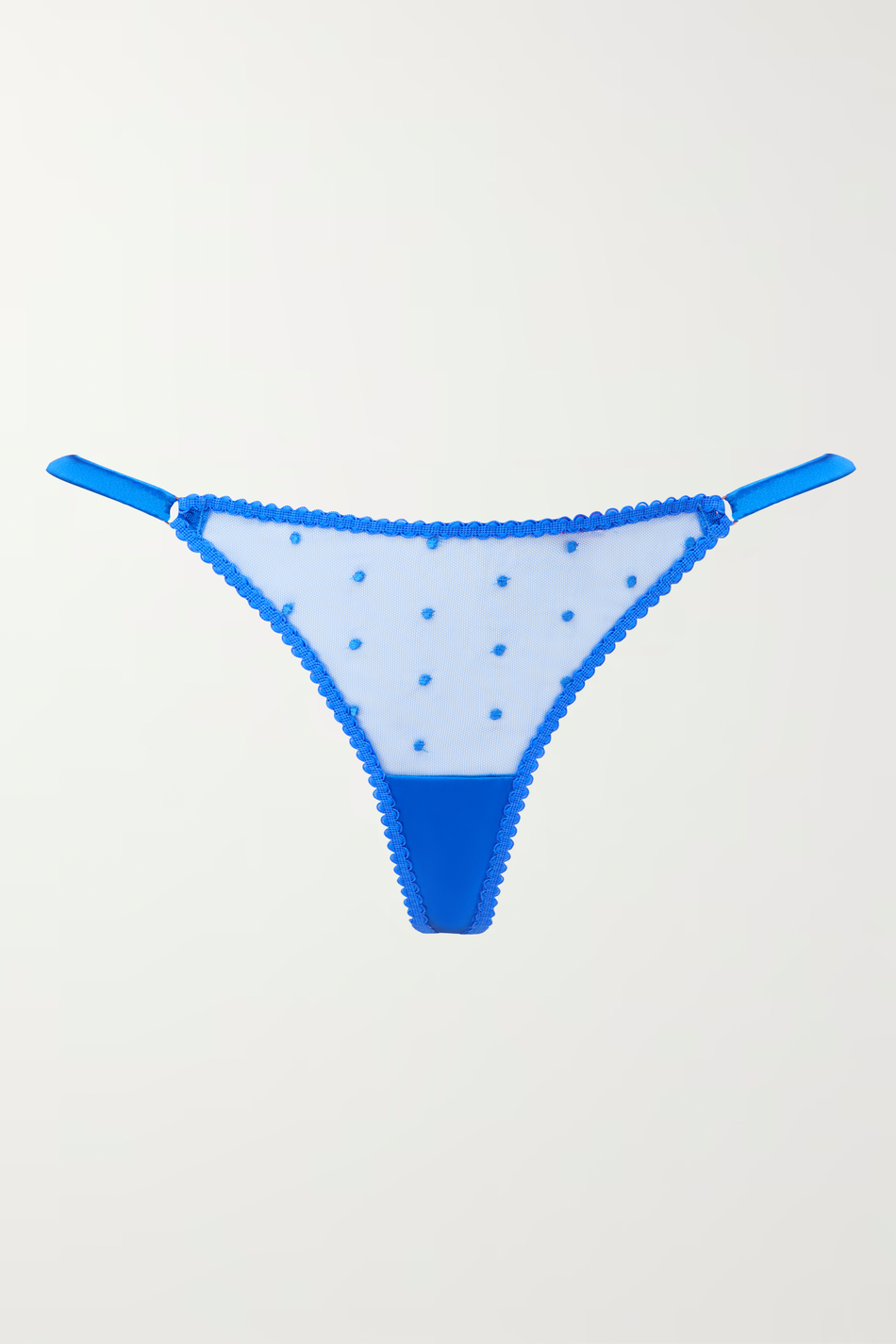 'Don't Call Me Baby' Blue Lace Thong - Untold Story